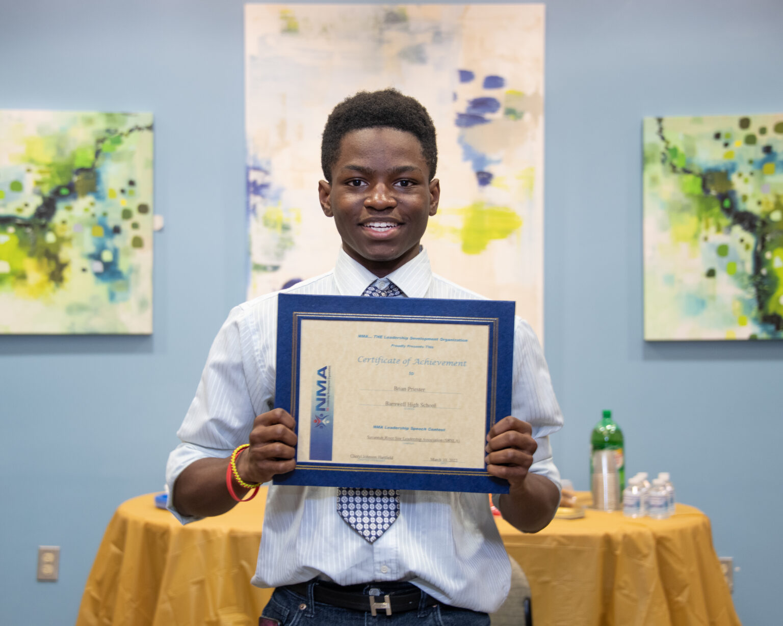 Speech Contest Winners – SRS Leadership Association